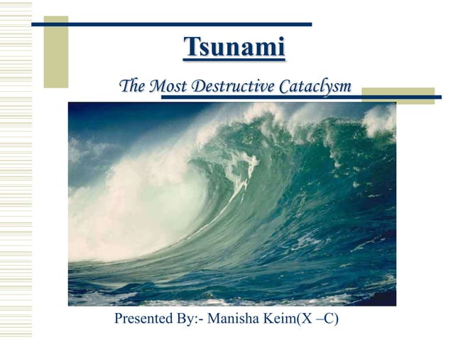 Tsunami | PPTX