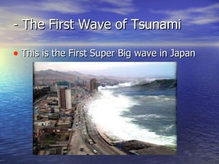 Tsunami killed Japan | PPT