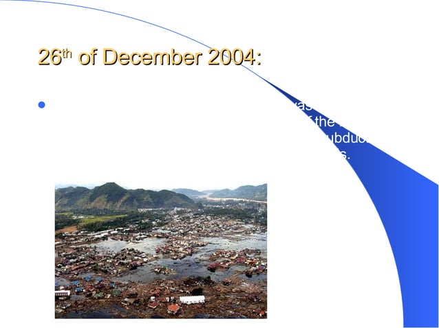 Tsunami 2004 | PPT