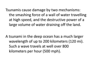Tsunami | PPTX
