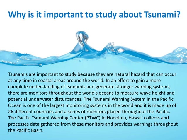 all about tsunami | PPTX | Geography | Science