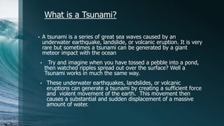 Tsunami | PPTX | Geography | Science