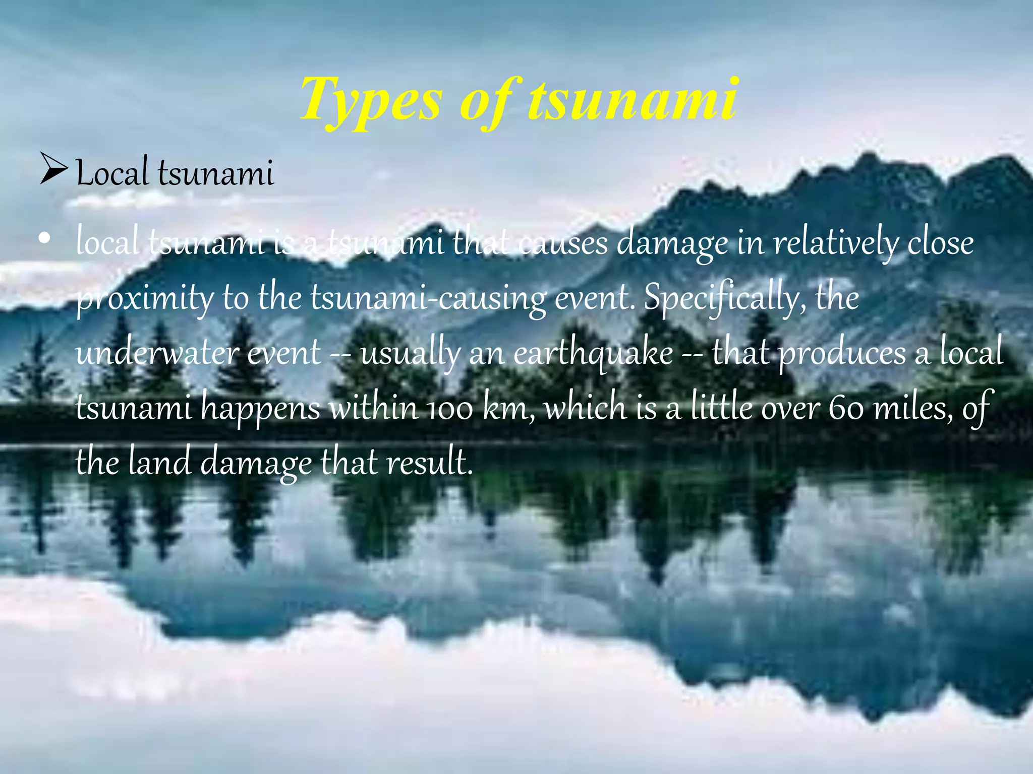 Tsunami | PPTX | Geology | Science