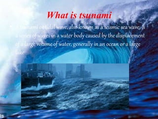 Tsunami | PPTX | Geology | Science