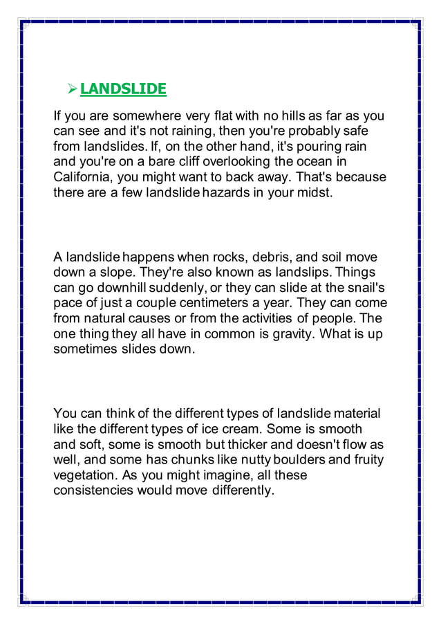 project on Tsunami | DOCX