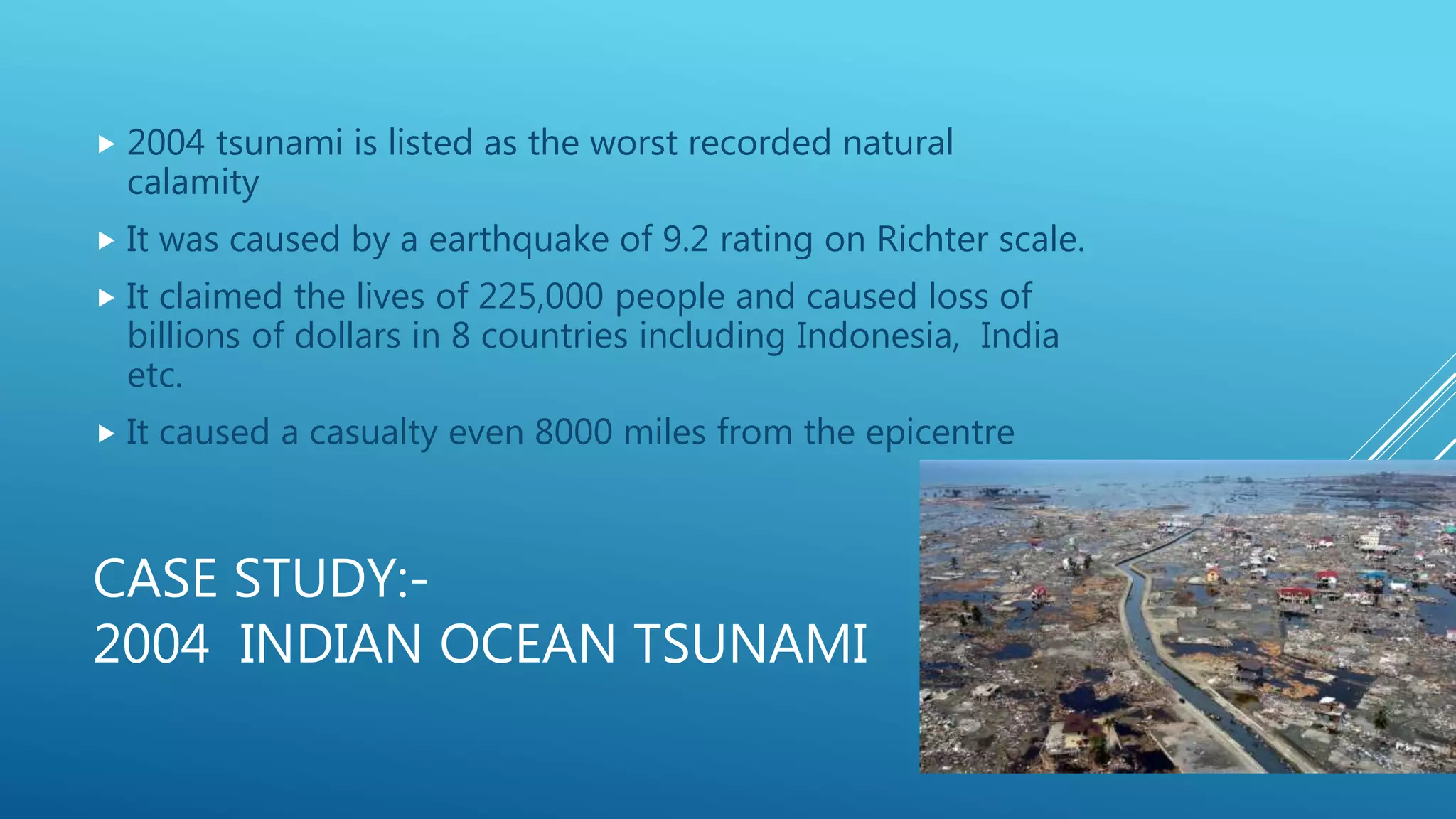 Tsunami by Aadi Bansal | PPTX | Geology | Science