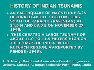 Tsunami and india | PPT