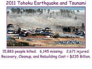 Tsunami Basics Presentation | PPTX | Geography | Science