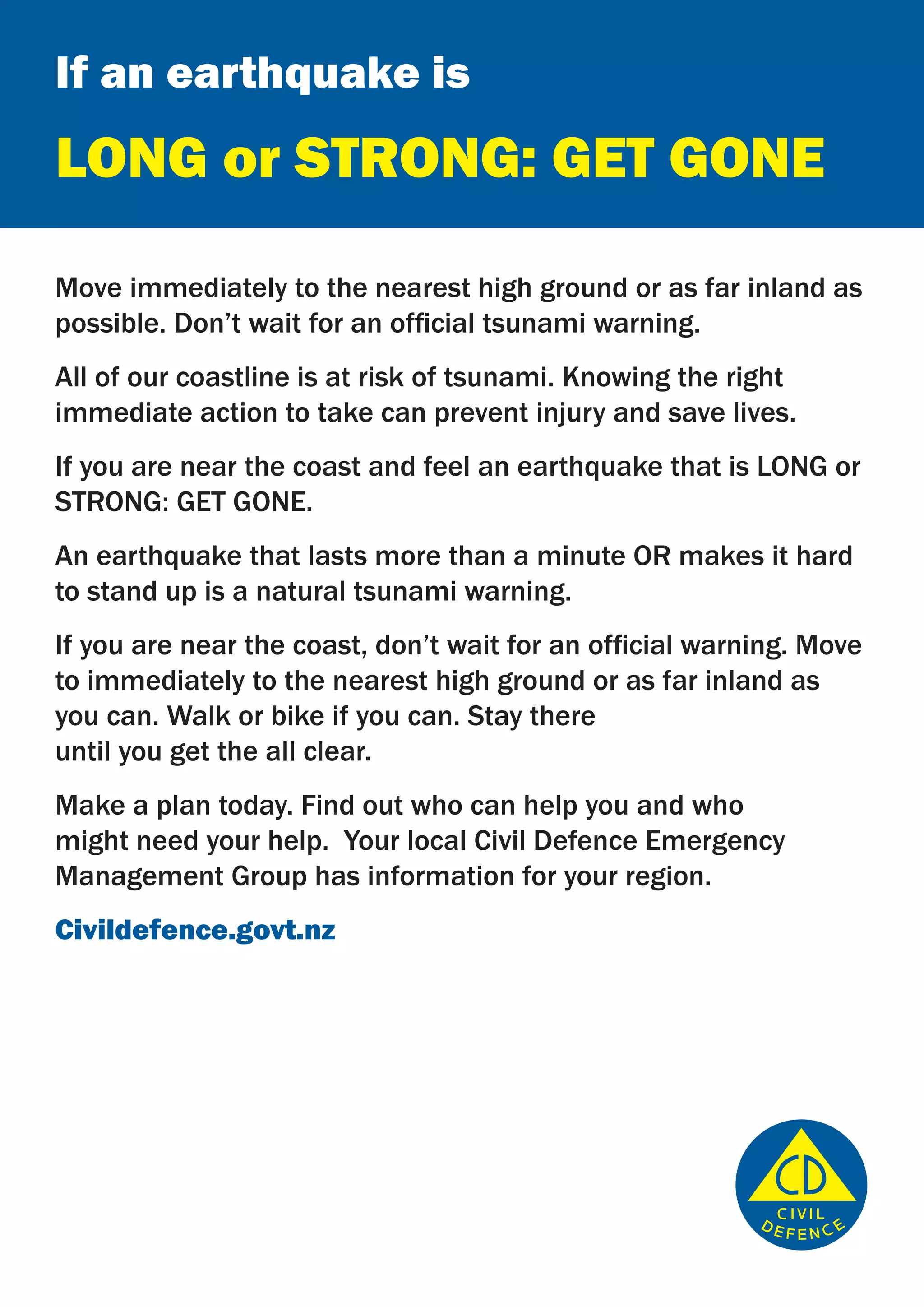 Tsunami fact-sheet | PDF