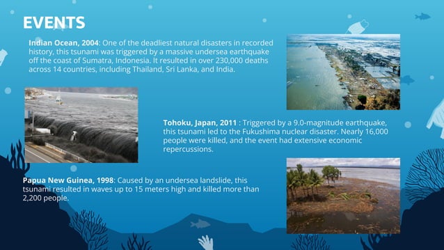 TSUNAMI - types, causes, impacts, events | PDF | Geography | Science