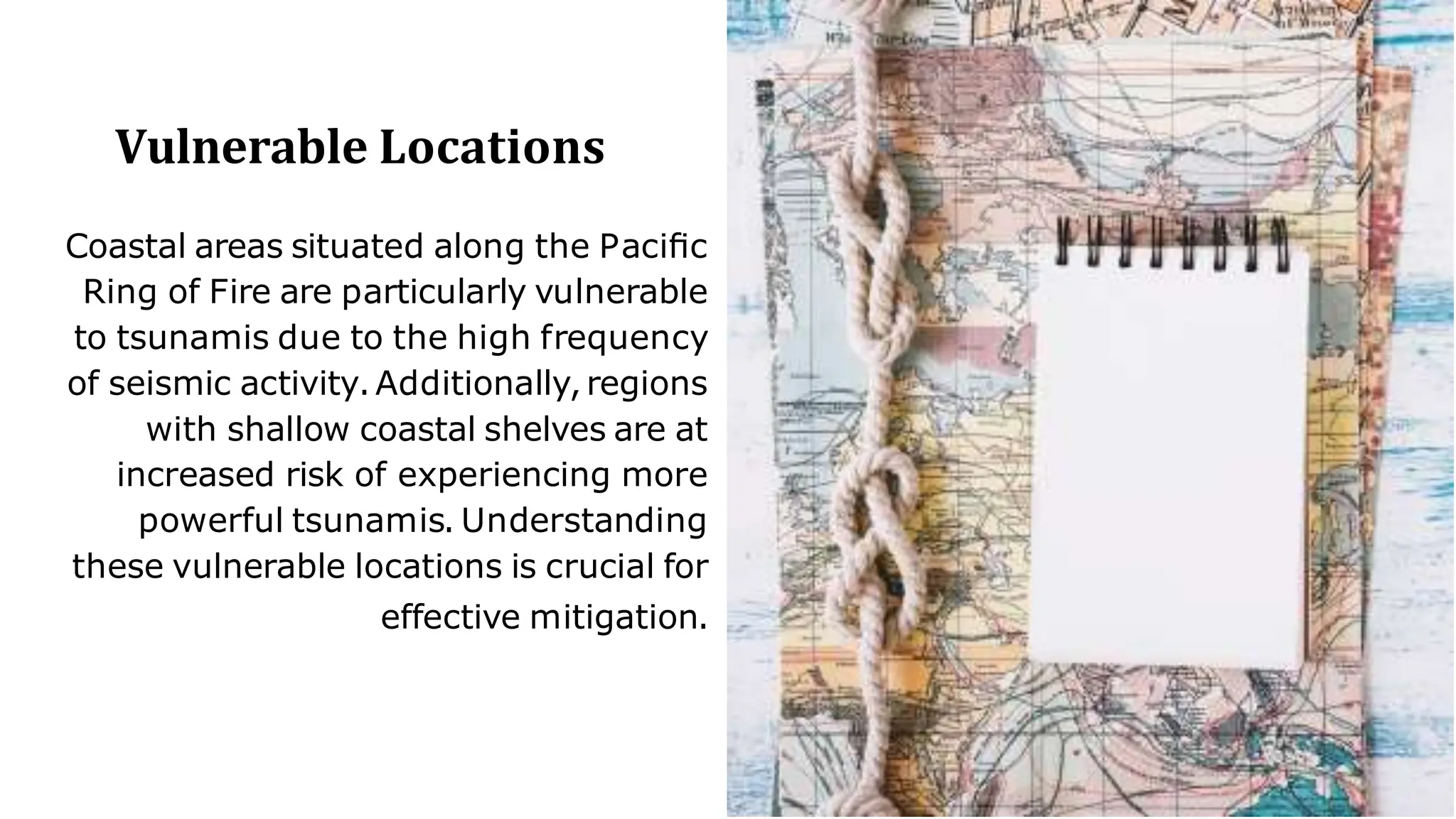 Tsunami is a hazard which is present in this slide | PPTX