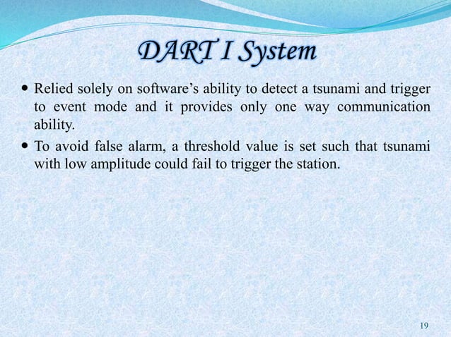 Tsunami Detection System Ppt
