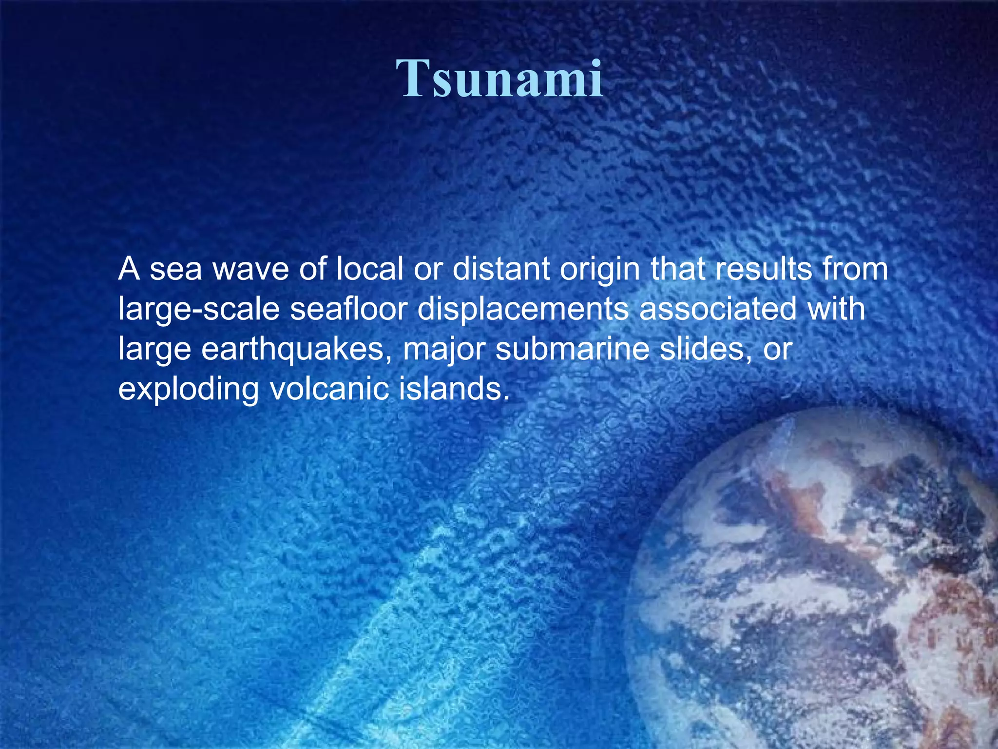 Tsunami Detector1 Ppt | PPT