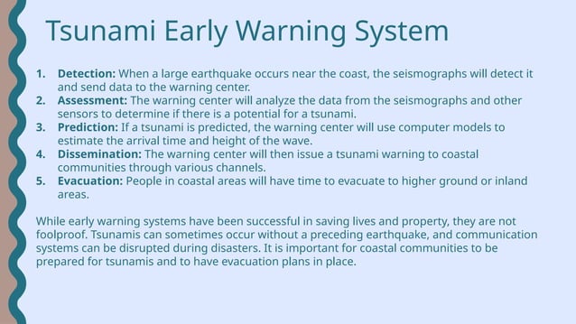 Tsunami definition effect and causes prevention major tsunami | PPTX