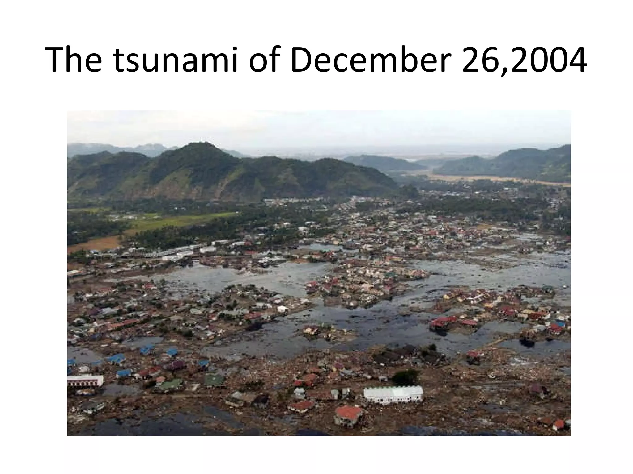 Tsunami indonesia 2004 | PPT