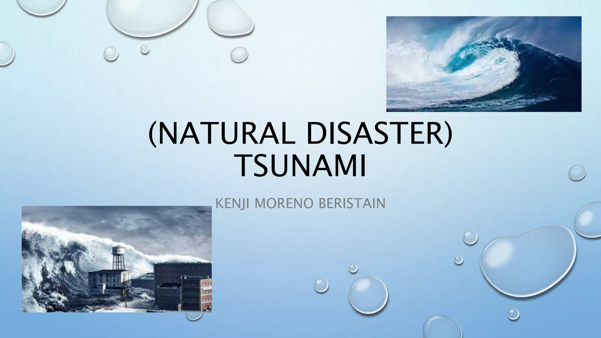 Tsunami (natural disaster) | PPTX