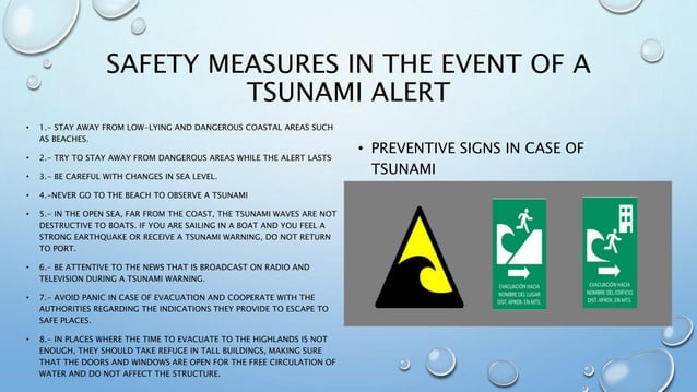 Tsunami (natural disaster) | PPTX