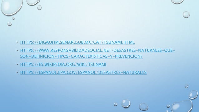 Tsunami (natural disaster) | PPTX