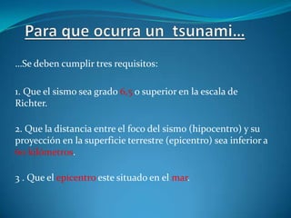 Tsunami Powerpoint | PPTX