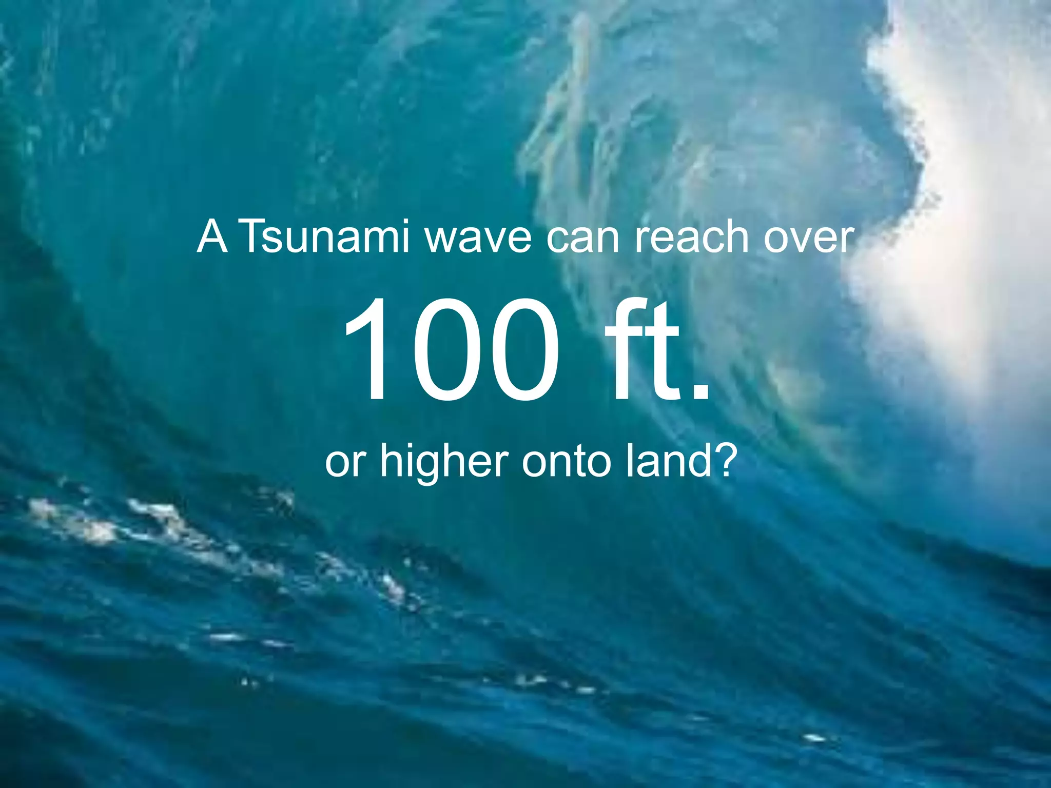 Tsunami powerpoint | PPTX