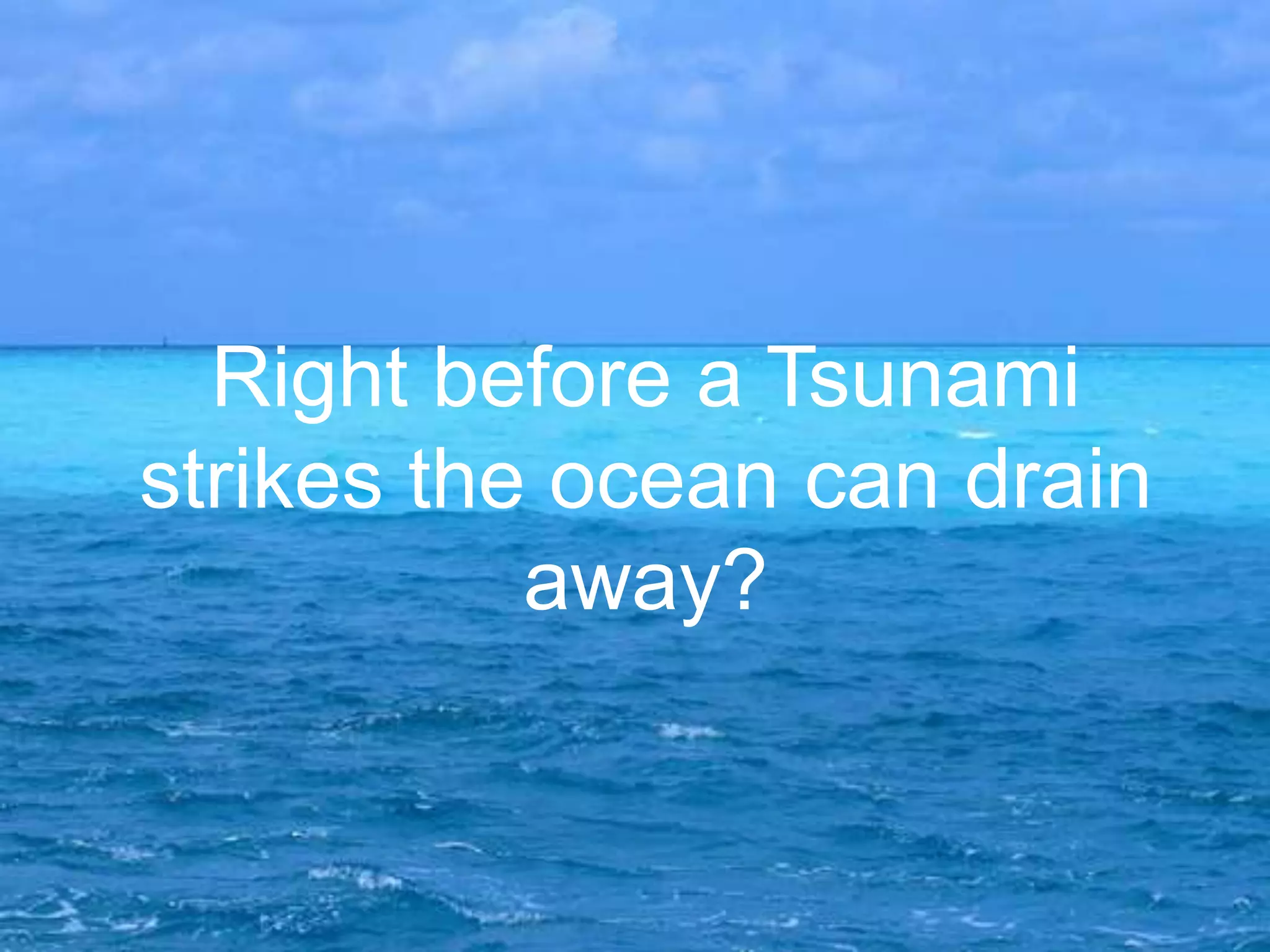 Tsunami powerpoint | PPTX