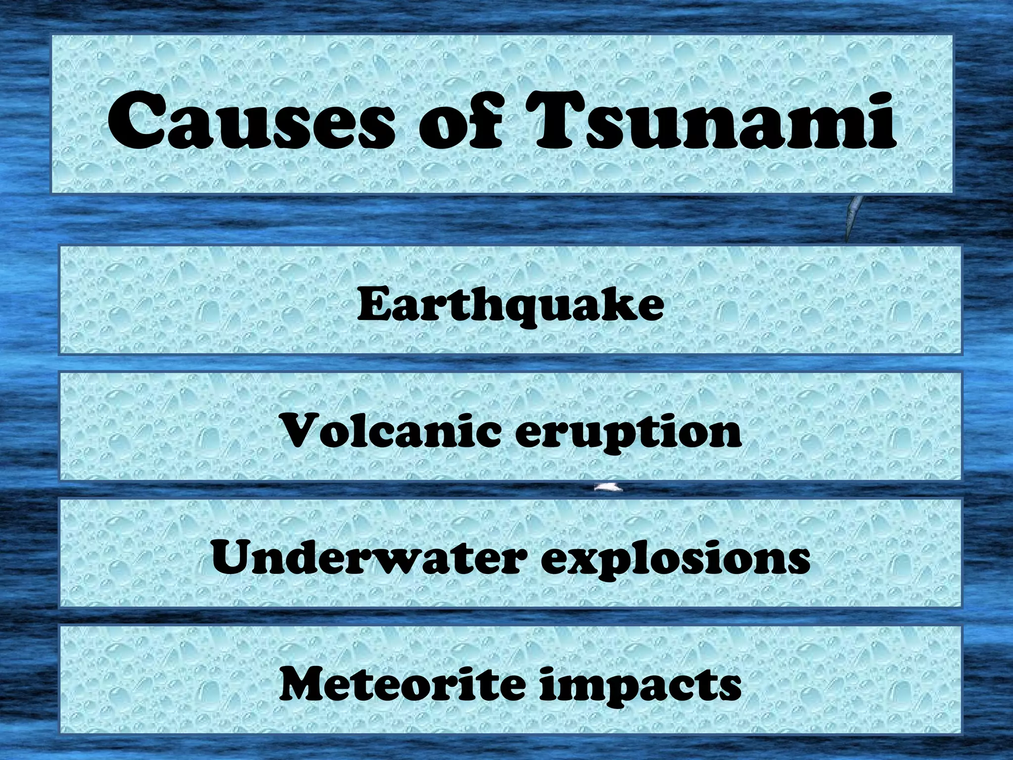 Tsunami powerpoint | PPT