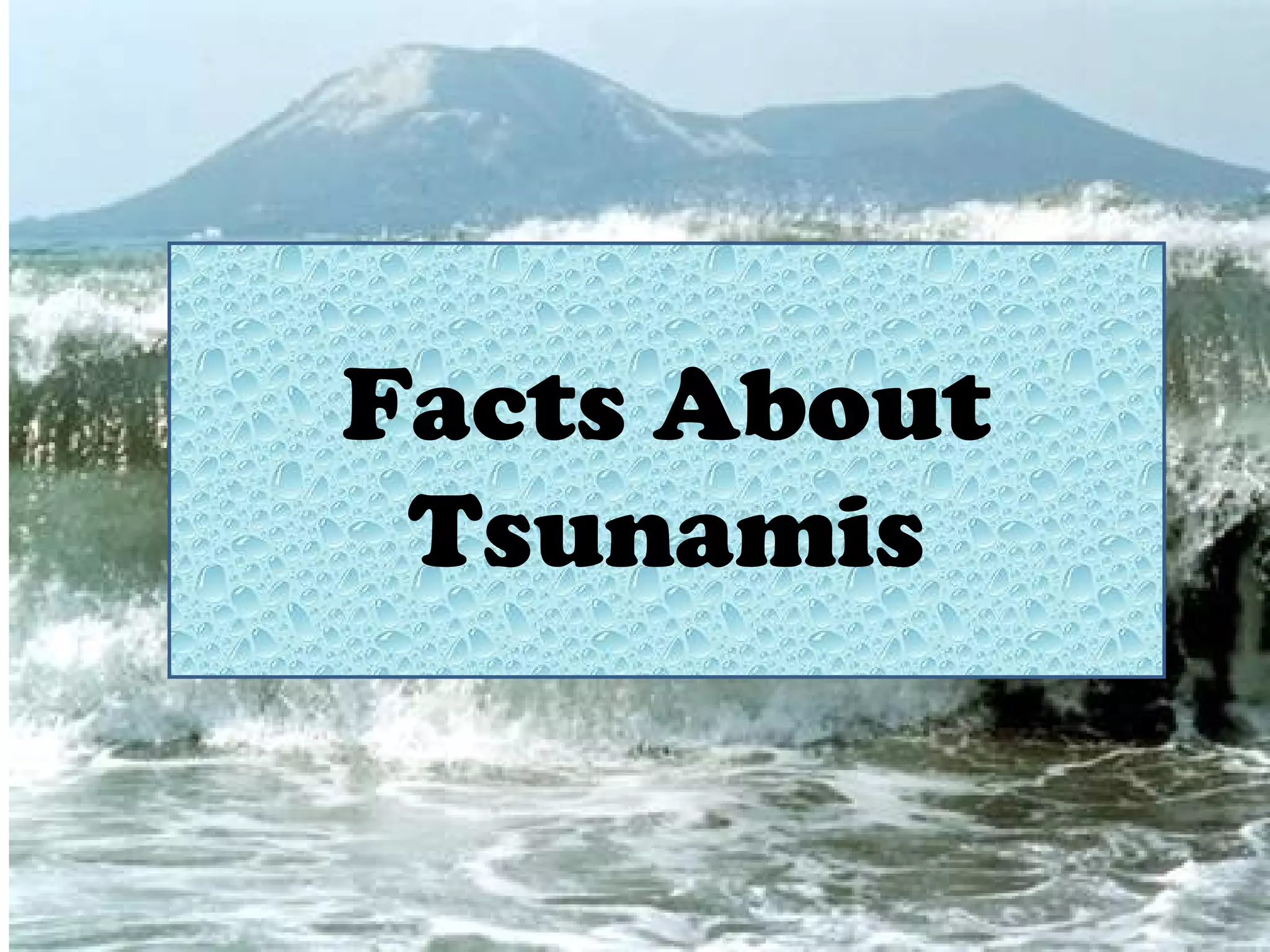 Tsunami powerpoint | PPT