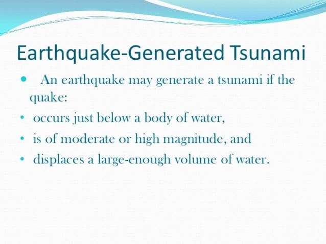 Tsunami ppt.pptx | Disasters