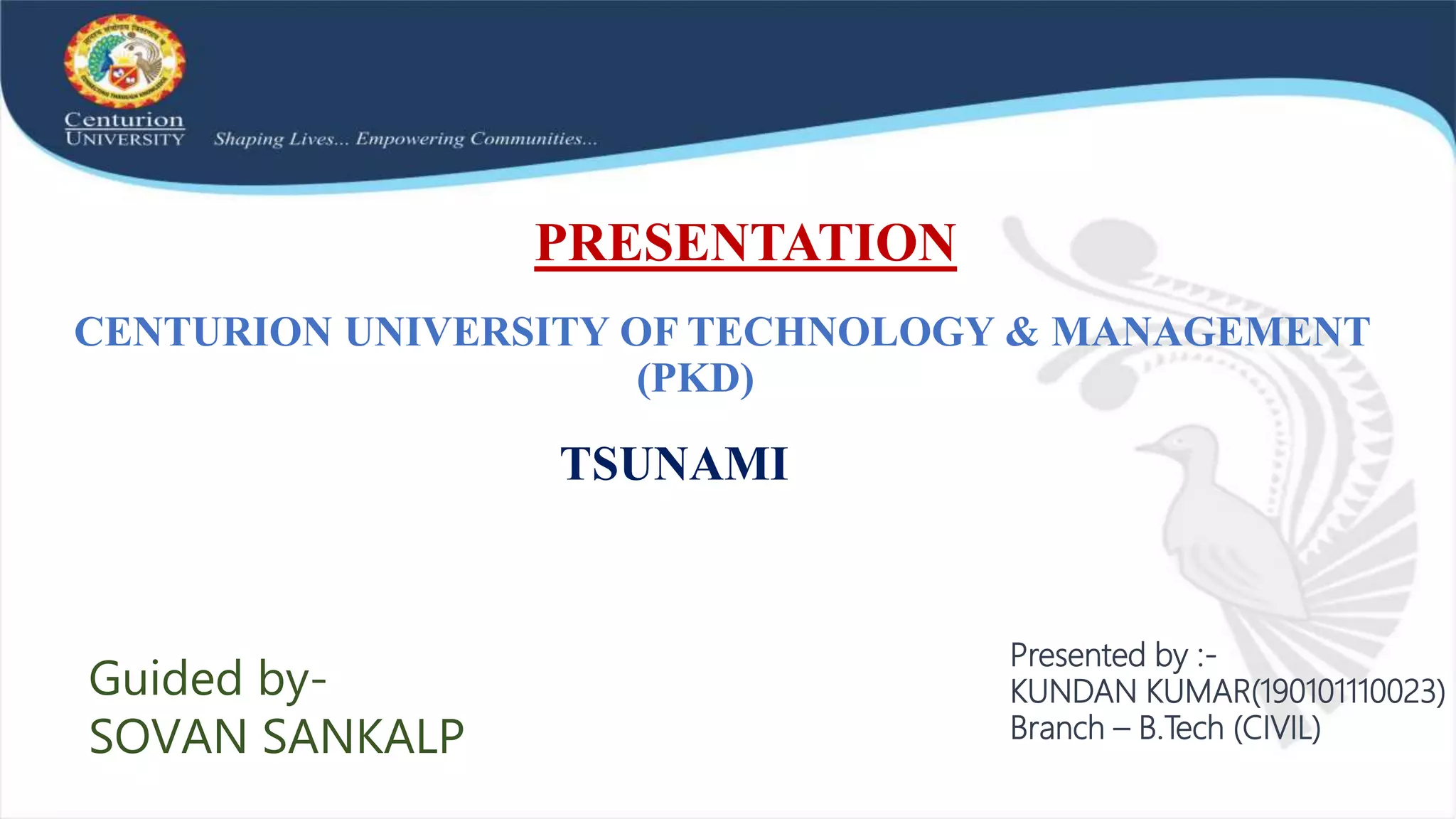 Tsunami | PPTX