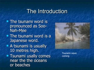 tsunamis | PPT