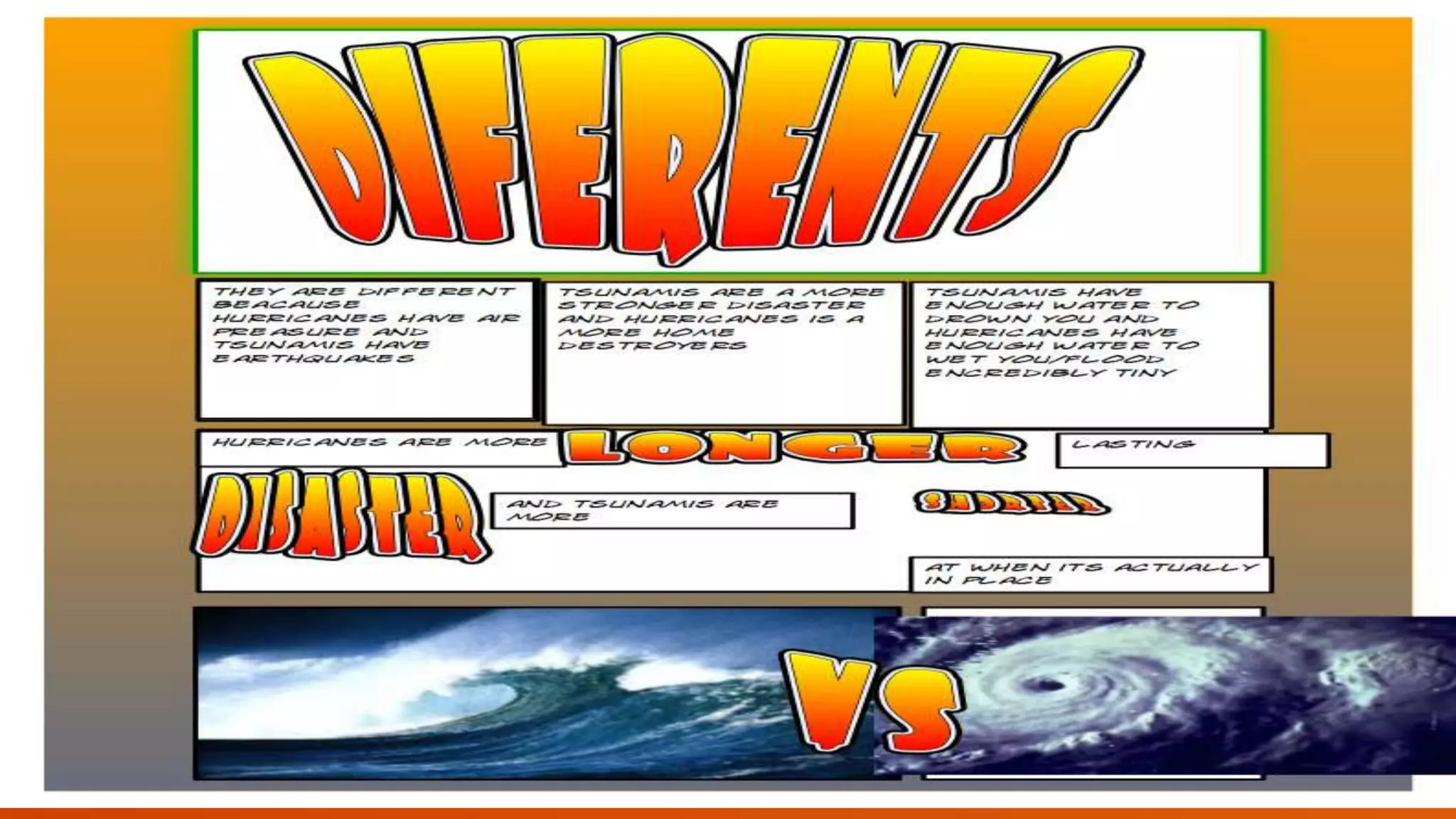 Tsunamis and hurricanes | PPTX