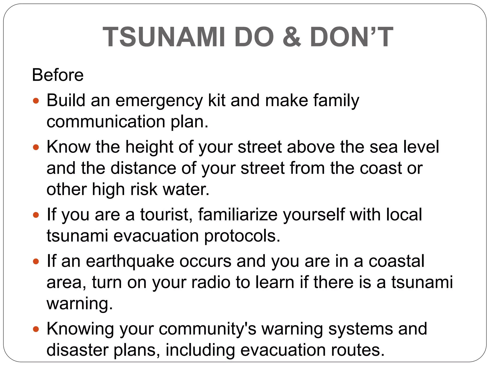 Tsunami | PPTX