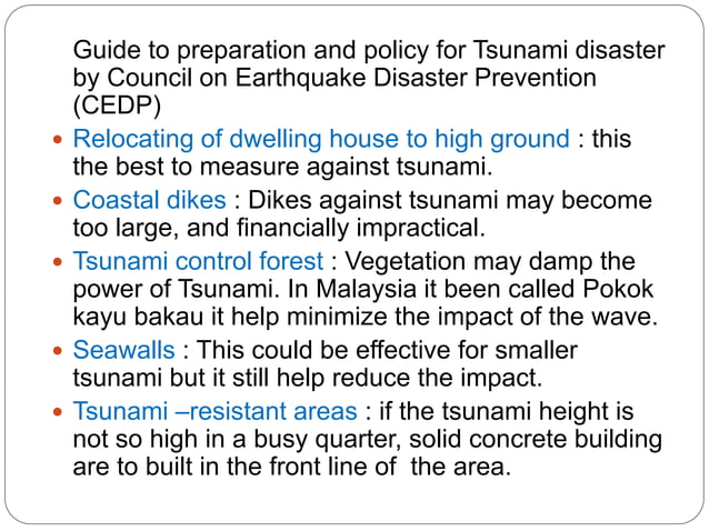 Tsunami | PPTX | Geology | Science