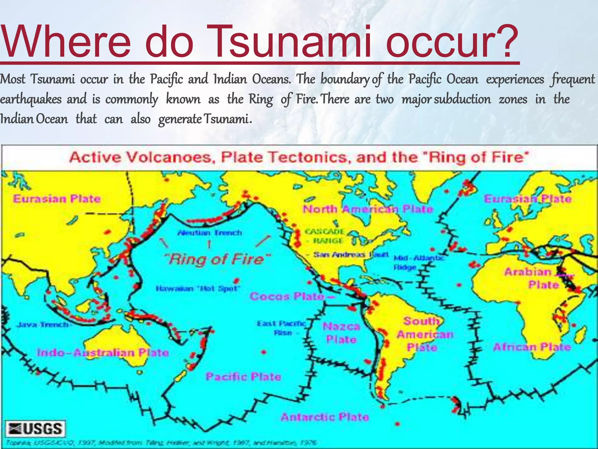Tsunami – the killer sea wave | PPTX