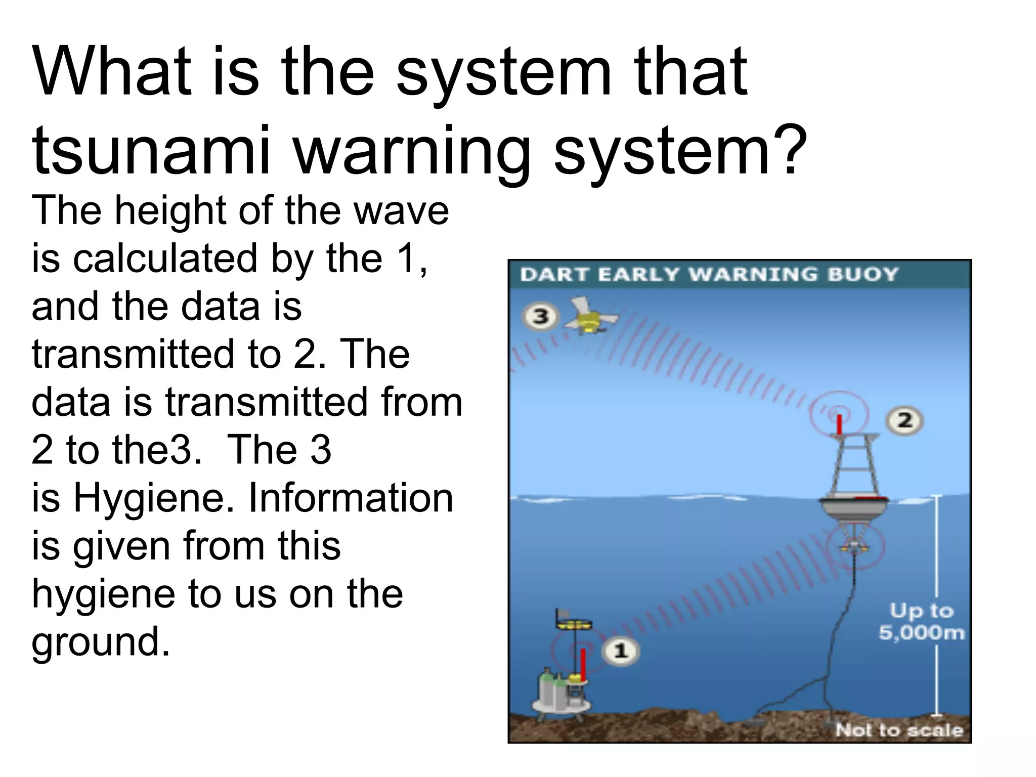 Tsunami warning system | PPT