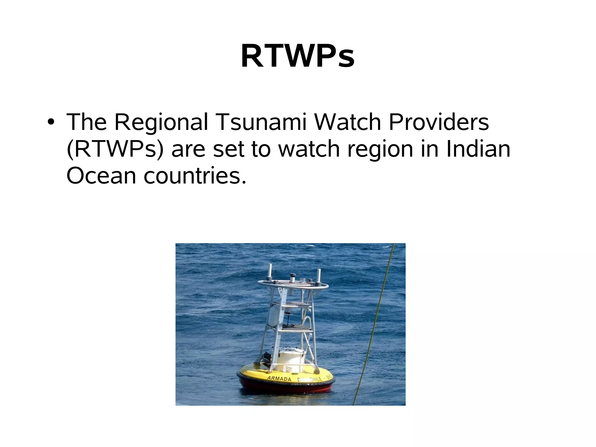 Tsunami warning system | PPT