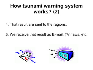 Tsunami warning system | PPT