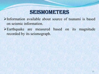 Tsunami warning system | PPTX