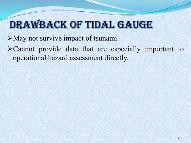 Tsunami warning system | PPTX | Geography | Science