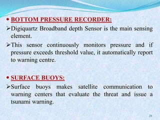 Tsunami warning system | PPTX