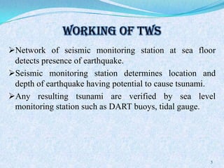 Tsunami warning system | PPTX