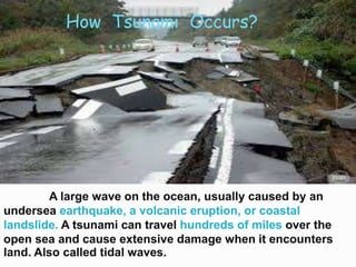 Tsunami warning system | PPTX