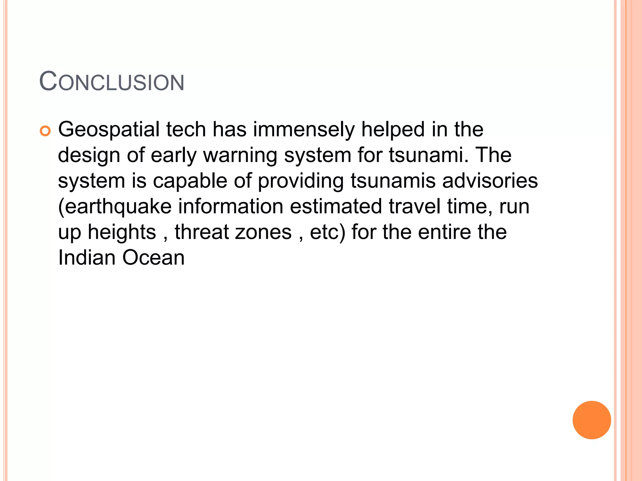 Tsunami warning system | PPTX