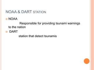 Tsunami warning system | PPTX