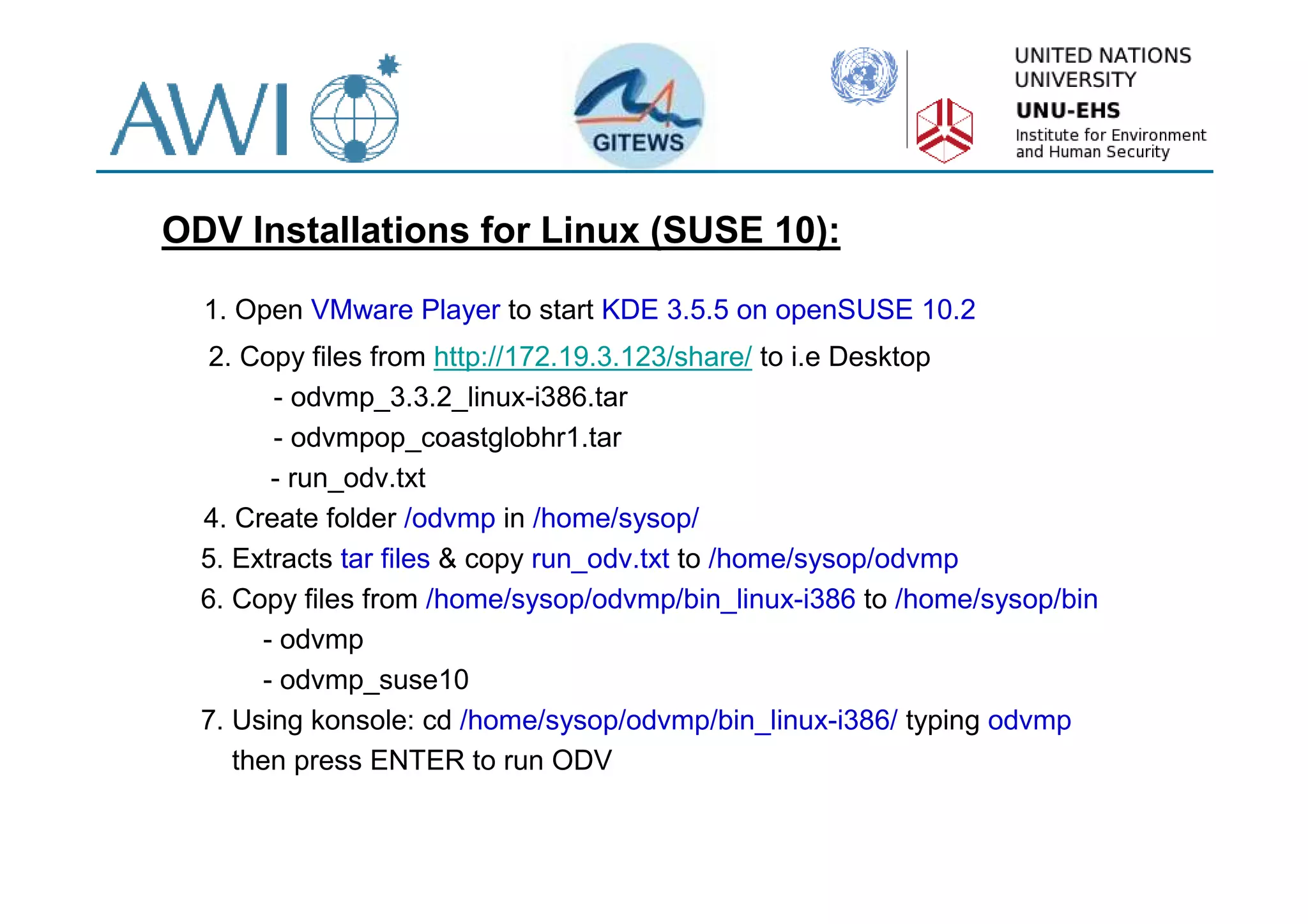 Tutorial Plotting TsunAWI Modeling Results Using Ocean Data View (ODV ...