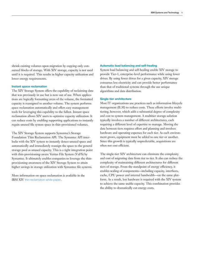 IBM XIV Storage Power Consumption White Paper | PDF