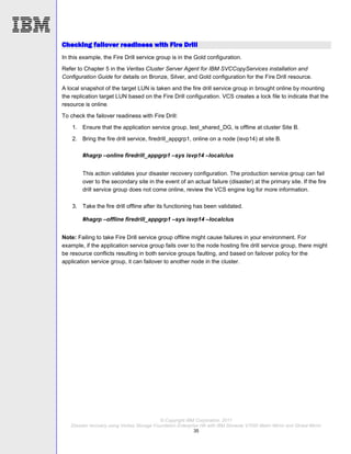 TsDisaster recovery using Veritas Storage Foundation Enterprise HA with ...