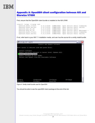 TsDisaster recovery using Veritas Storage Foundation Enterprise HA with IBM Storwize V7000 Metro ...