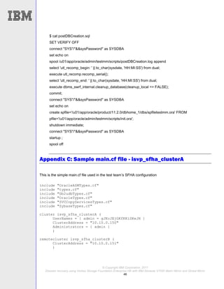 TsDisaster recovery using Veritas Storage Foundation Enterprise HA with IBM Storwize V7000 Metro ...
