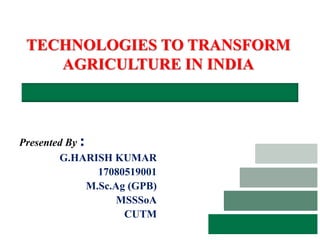 Mass production and quality control of Bio-inoculants for organic ...